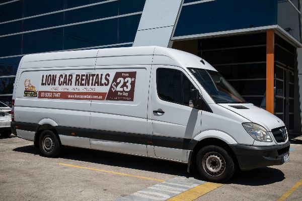 Van Rental | Book Delivery Van Online Melbourne | Lion Car Rentals